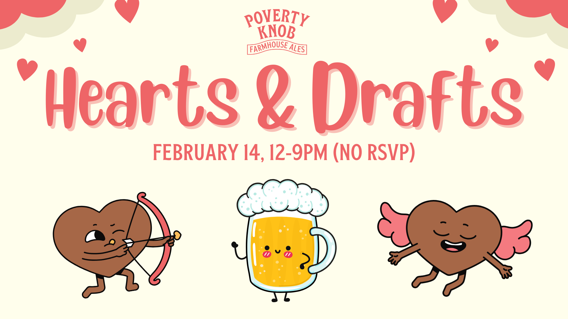 ️ Hearts & Drafts 🍺 (No RSVP Required) | Visit Crawford County, PA