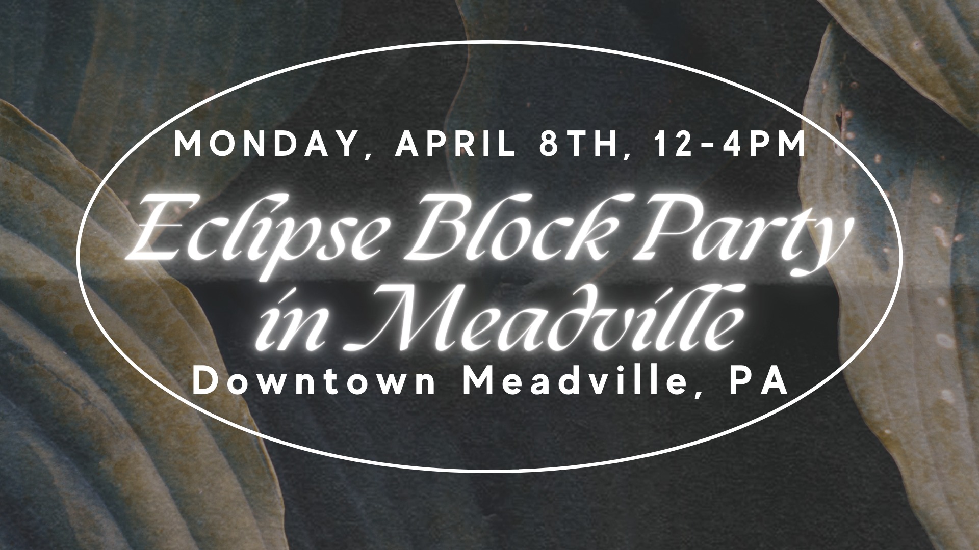 Eclipse Block Party in Downtown Meadville | Visit Crawford County, PA