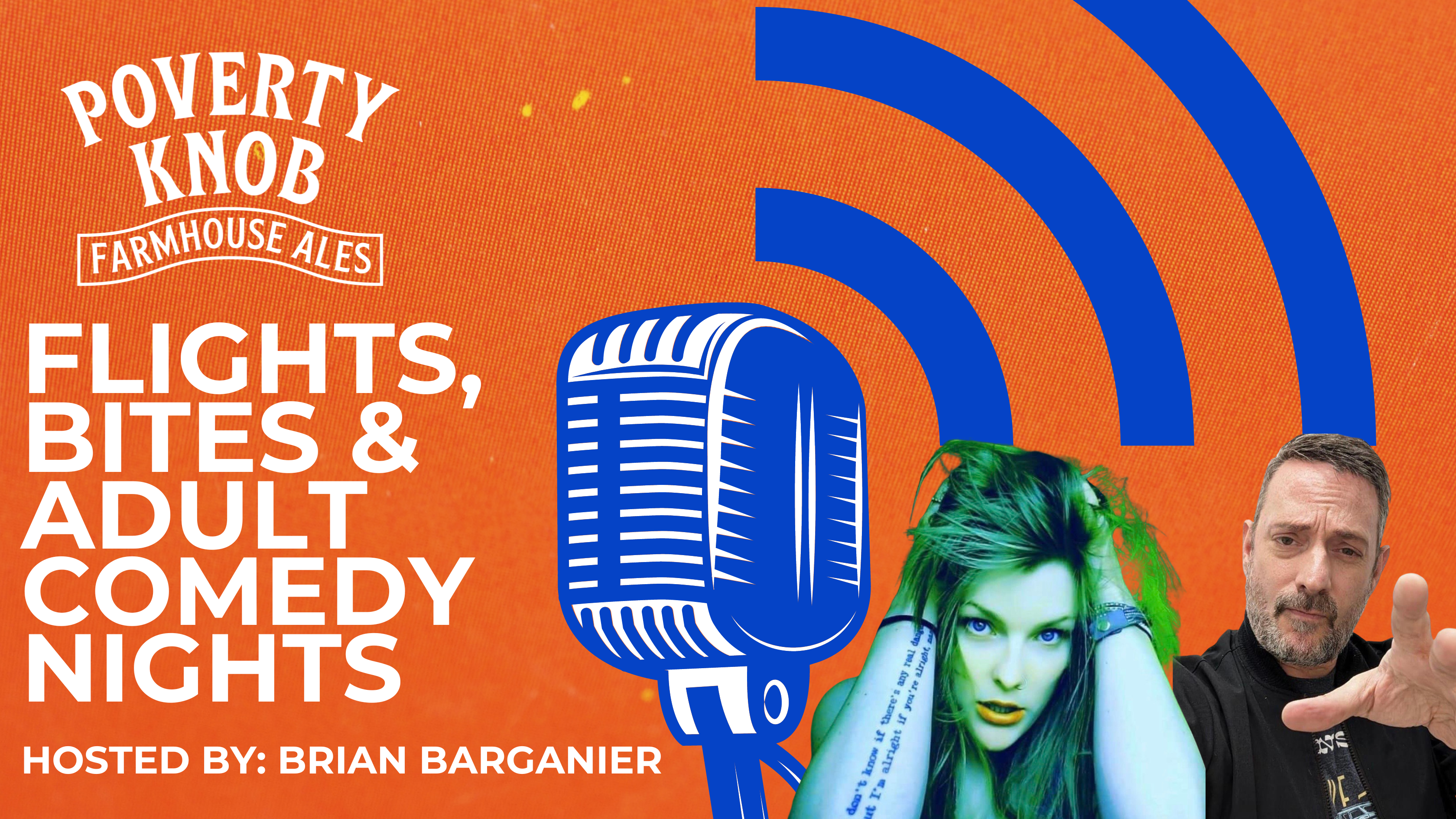 Flights, Bites & Adult Comedy Nights: Featuring Ham Clancy, Aaron ...