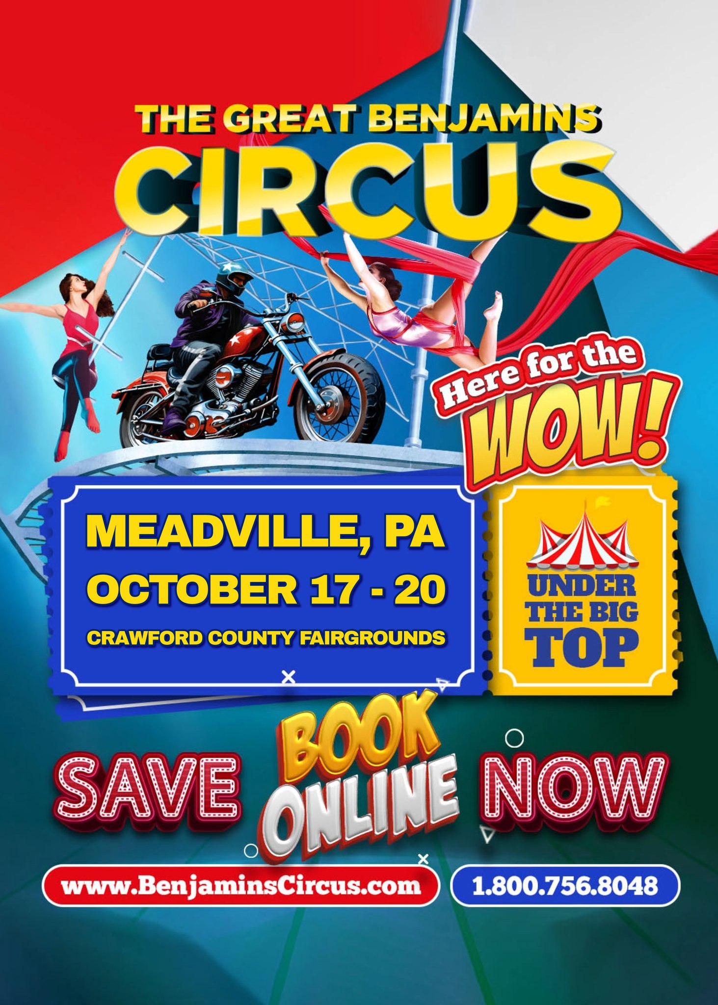 The Great Benjamins Circus | Visit Crawford County, PA
