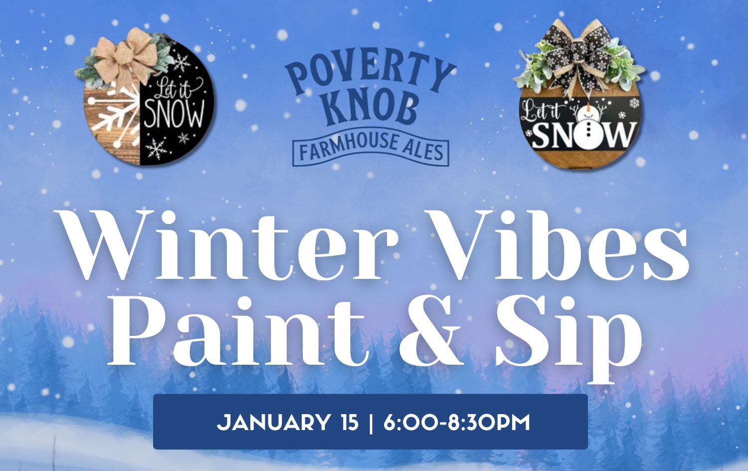Winter Vibes Paint & Sip | Visit Crawford County, PA
