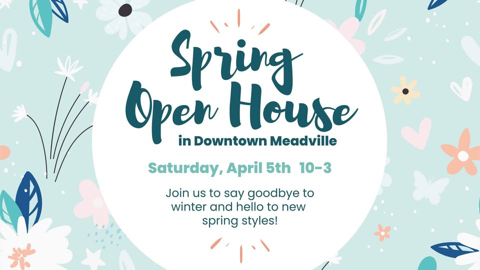 Spring Open House | Visit Crawford County, PA
