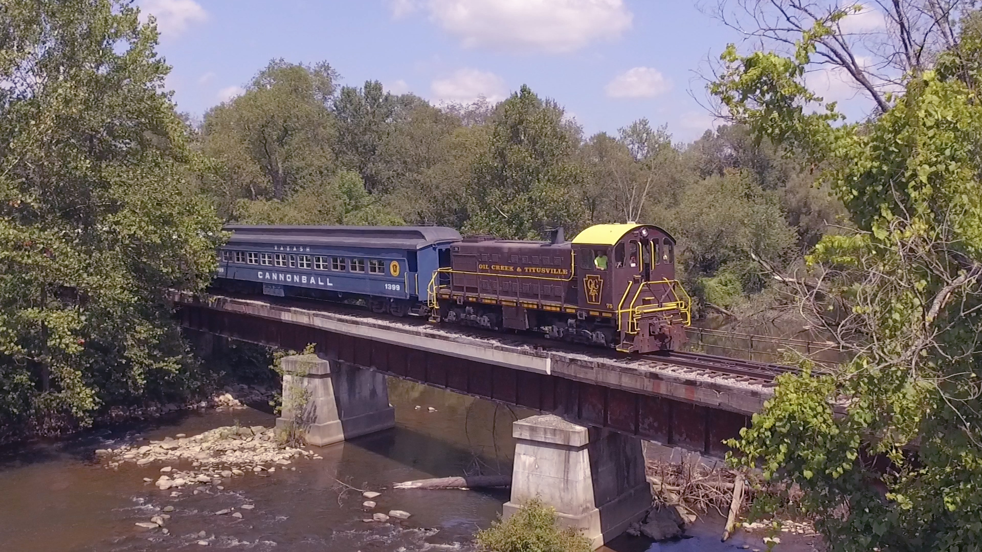 All Aboard the Oil Creek & Titusville Railroad: Ride Through the Valley ...